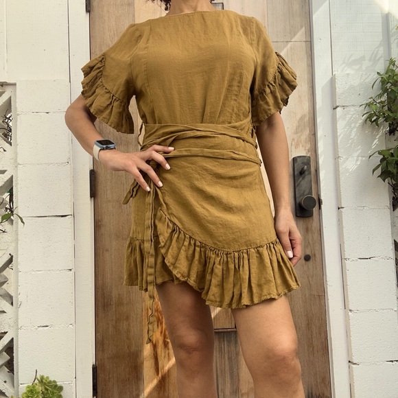 Kaos | Dresses | Kaos 0 Linen Mini Dress | Poshmark